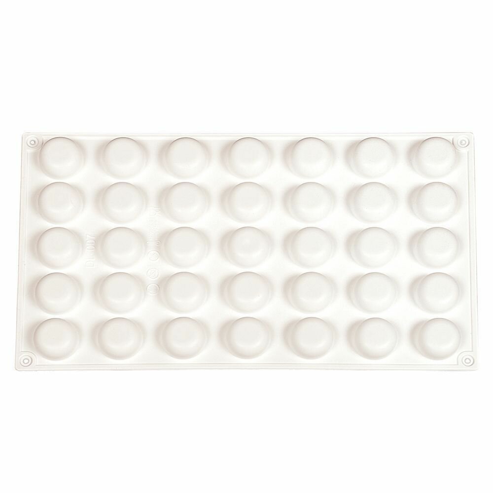 Форма силиконовая "Круг" 35 ячеек d-2,7см h-1,2см