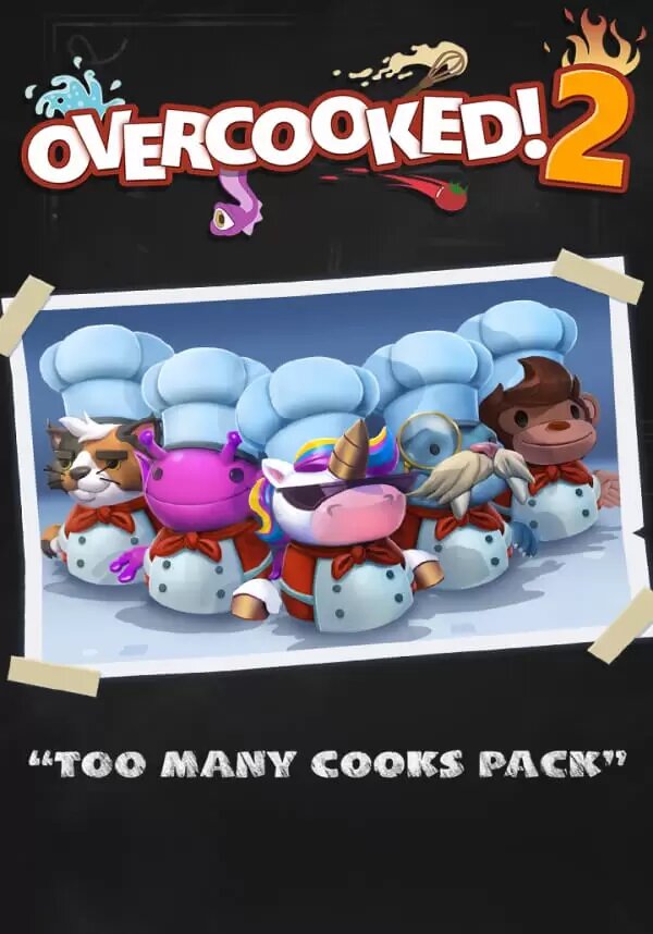 Игра Overcooked! 2 - Too Many Cooks (Steam; PC; Регион активации РФ+Страны СНГ)