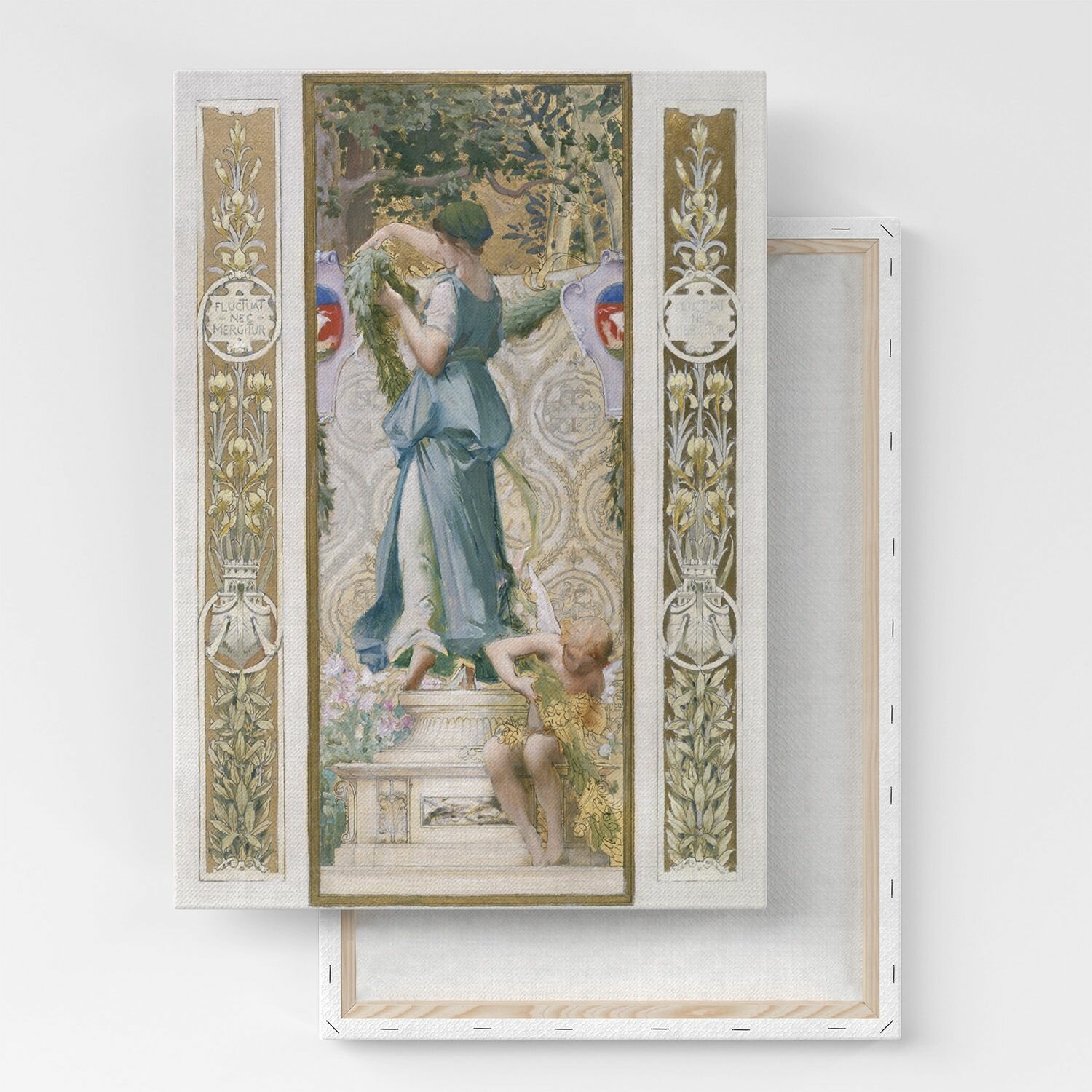Картина на холсте, репродукция / Люк-Оливье Мерсон / Размер 40 x 53 см