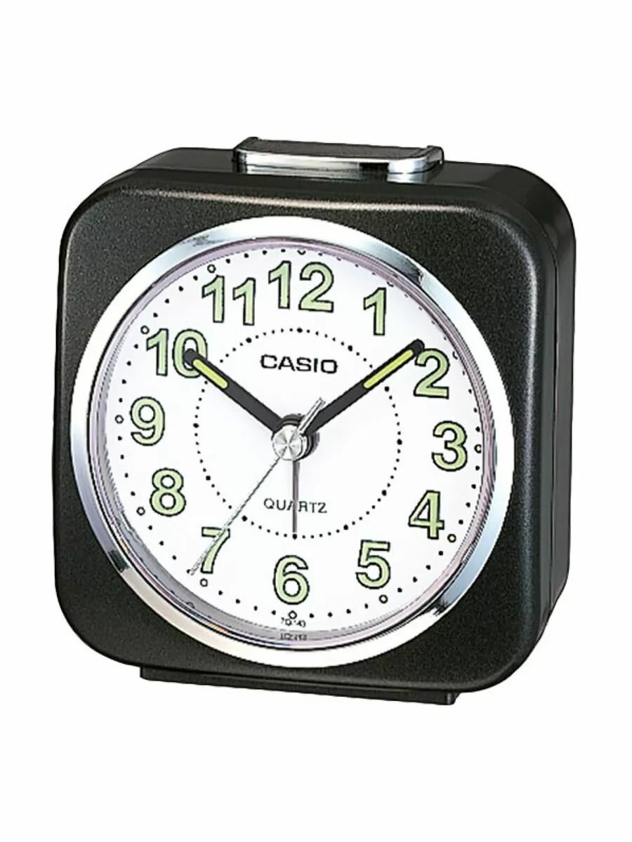 Часы Casio TQ-143S-1, кварцевые, подсветка, будильник, детские, пластик