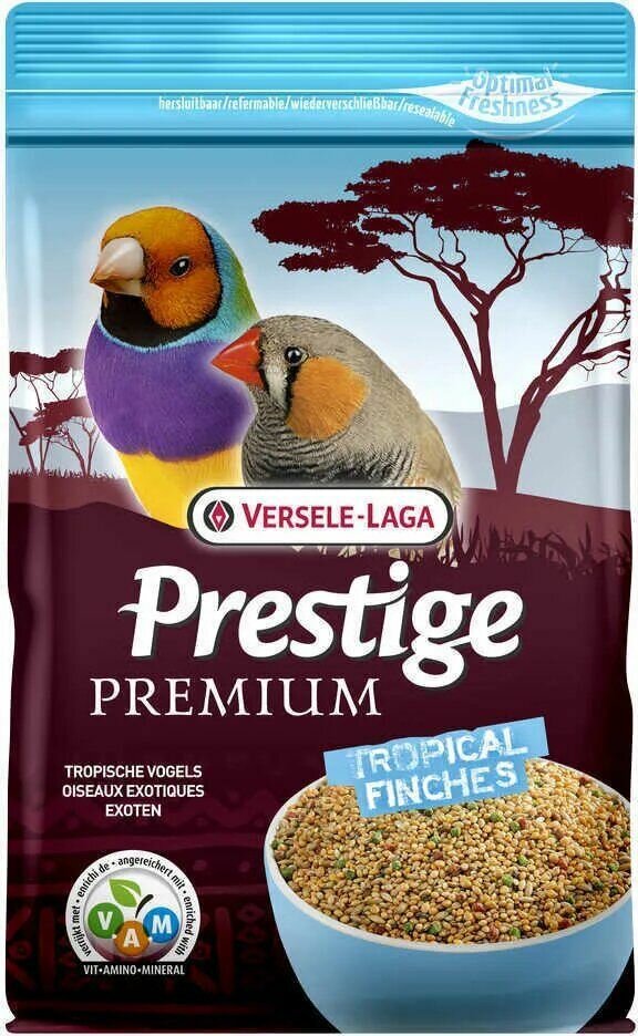 Корм для экзотических птиц Versele-Laga /Prestige Premium/ Tropical Finches 800 гр.