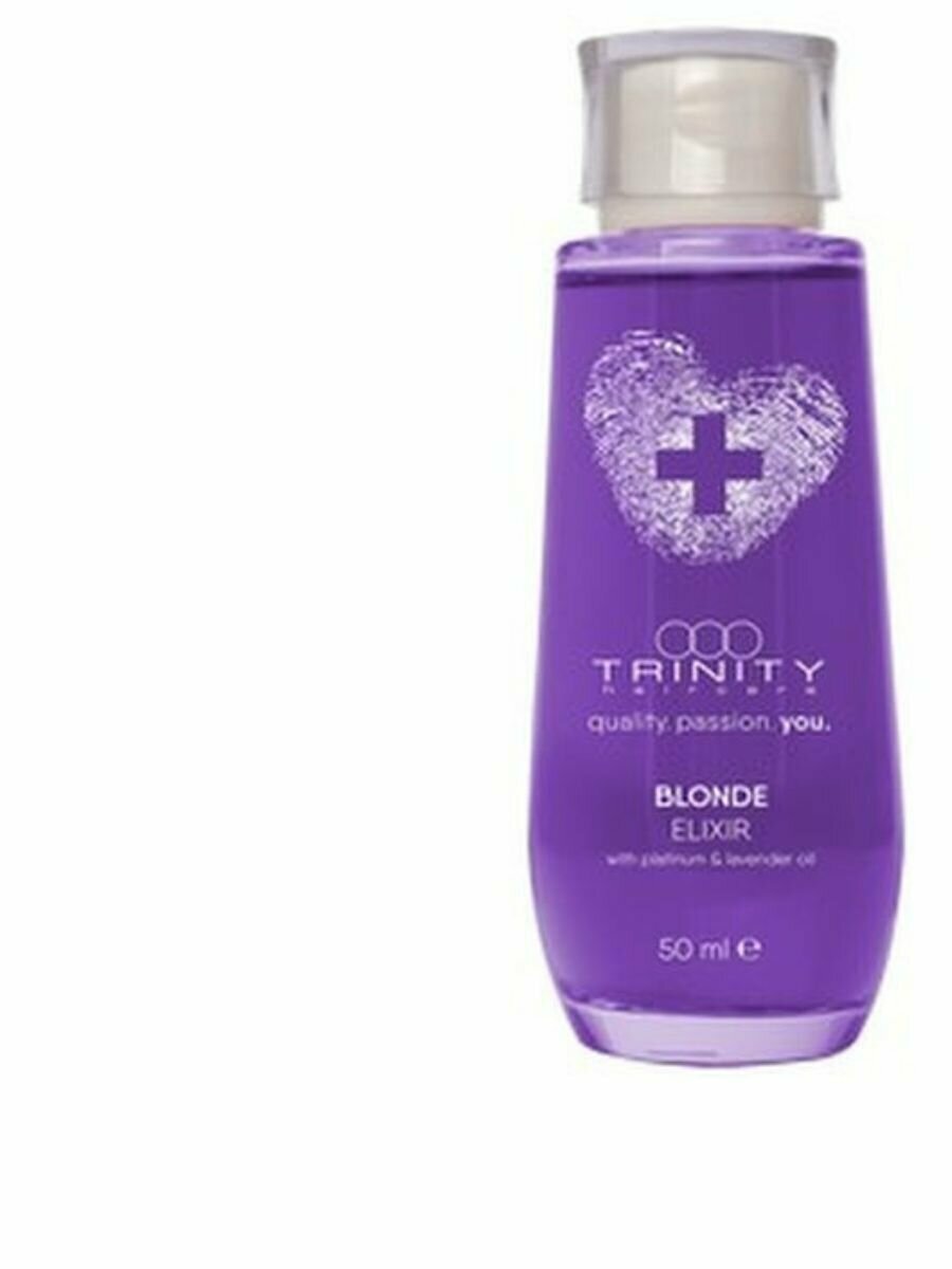 Trinity Care Essentials Blonde Elixir Тринити кейр эссеншлс блонд эликсир для окрашенных и осветленных волос 50 мл