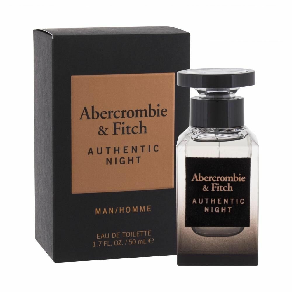 Туалетная вода Abercrombie & Fitch "Authentic Night Man", восточно-фужерная, 30 мл