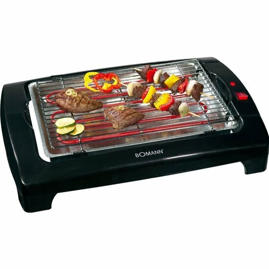Электрогриль Bomann BQ 1240 N черный