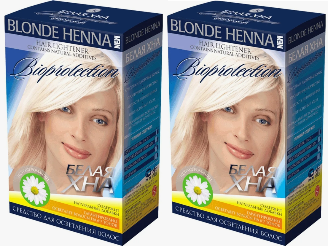 Белая хна Фито Косметик Bioprotection, 70 гр, 2 шт.