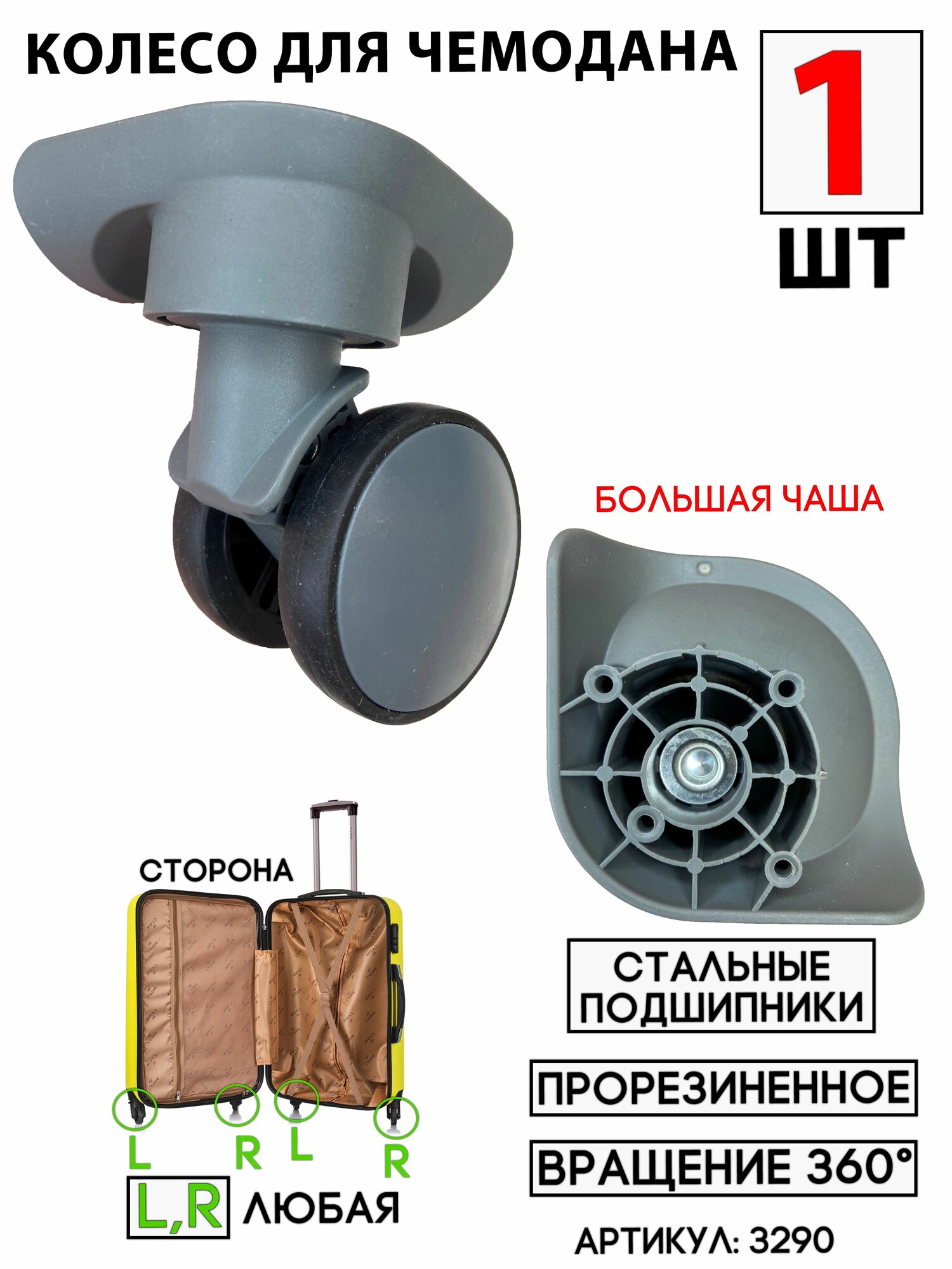 Колесо для чемодана 