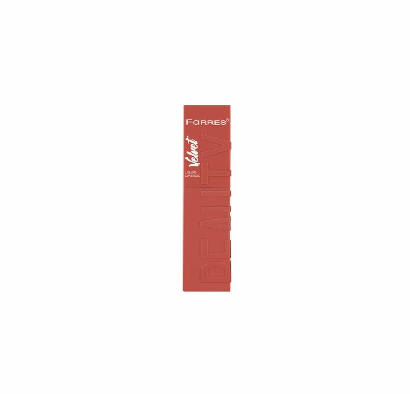 Farres Cosmetics Блеск для губ матовый, тон 18 марсала