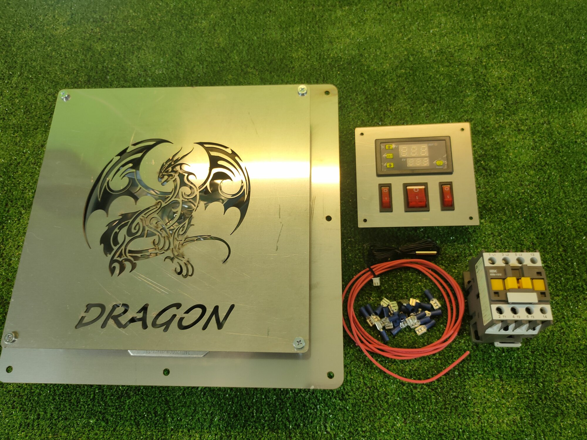 Конвекция для коптильни Dragon ТЭН 2кВт+панель управления+контактор 10кВт