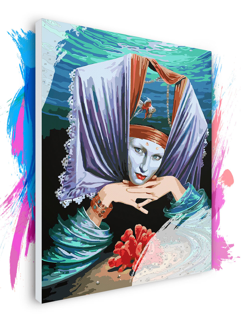 Картина по номерам на холсте Театр абсурда, 80 х 100 см