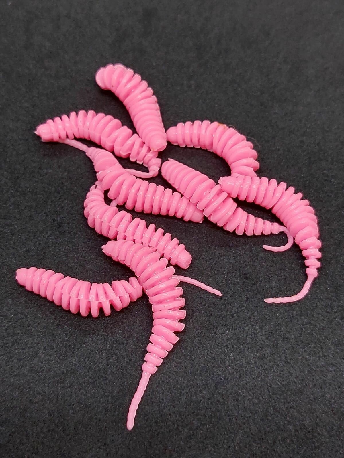 Форелевая силиконовая приманка WORM. Барби