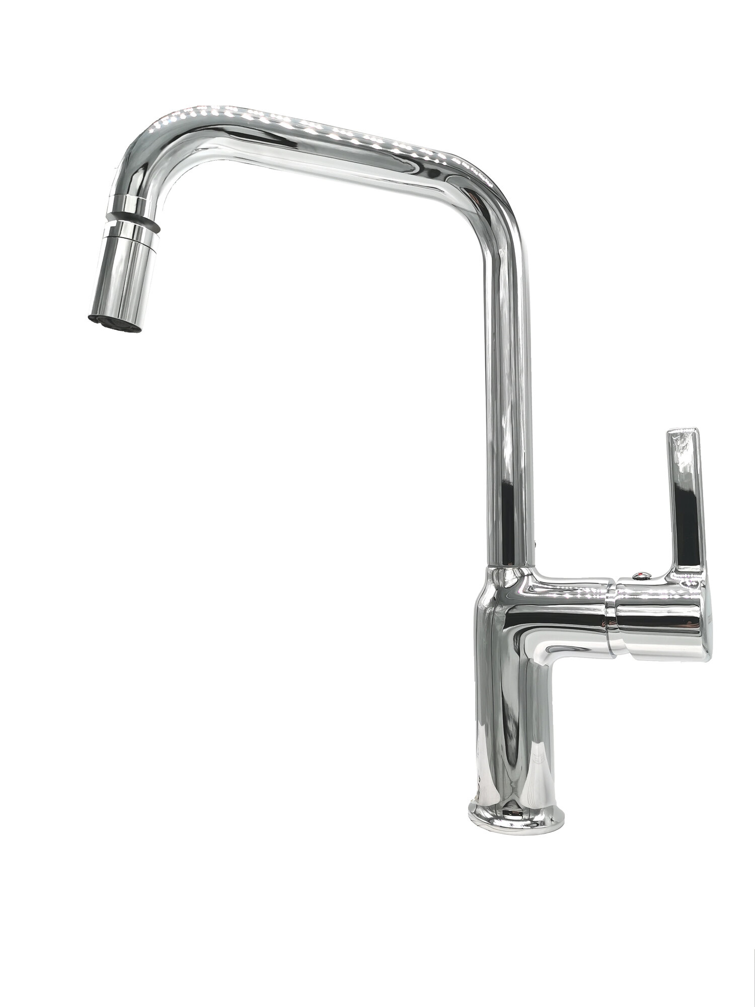 Смеситель для кухни Osgard HAVET 56073. Аэратор с изменяемым углом наклона. Хром