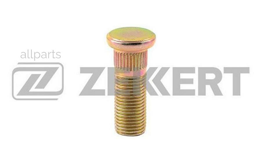 ZEKKERT BE-4111 Шпилька колесная M12 x 1 25 L=38 D=12 Цинк