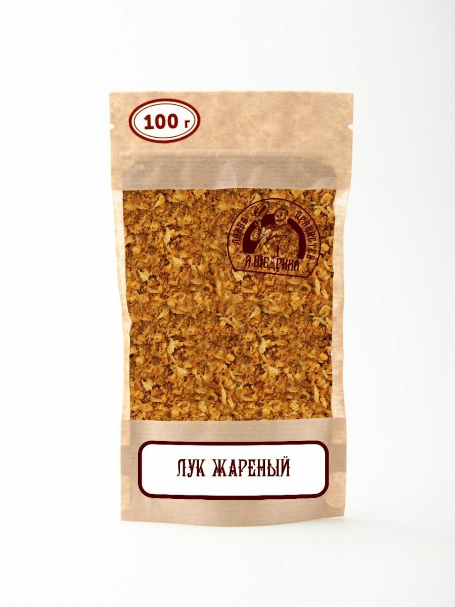 Лук жареный, сушеный, в панировке, 100 г