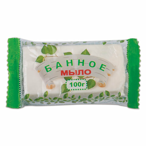 Мыло туалетное 100 г, "Банное" (эфко), 80346