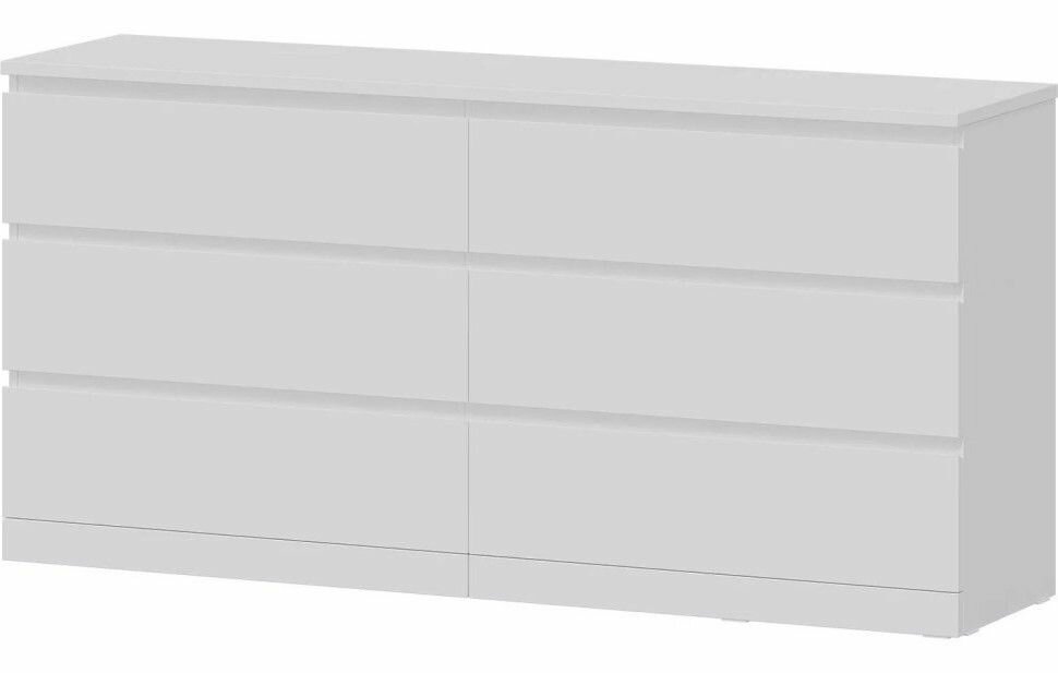 Комод Mira Varma 6 ящиков белый