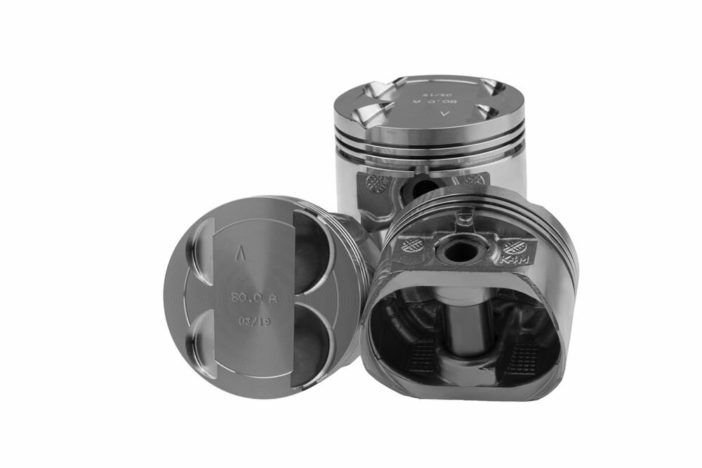 Поршни ремонтные 80.0 мм (класс A) K4M (1.6 л, 16V), комплект (4 поршня + 4 пальца) для Лада Ларгус, LECAR