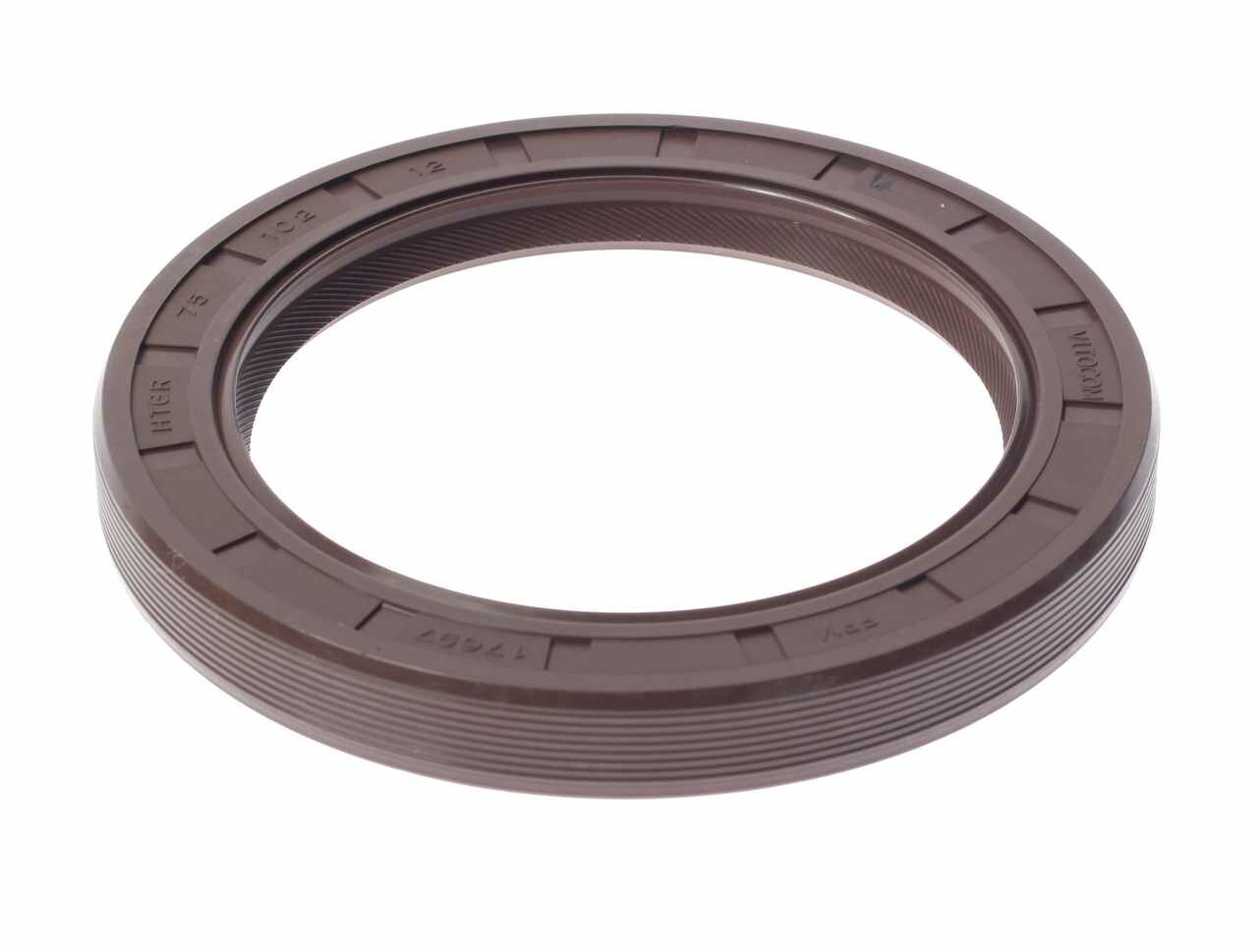 Сальник коленвала урал передний 75х102х10 дв. КАМАЗ, урал, 17697, VITOCOM