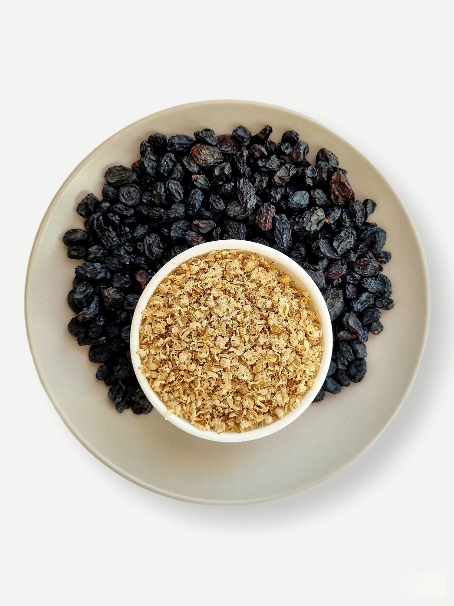 Хлопья из зеленой гречки ecoapple с изюмом, цельнозерновые, без сахара , 250 г