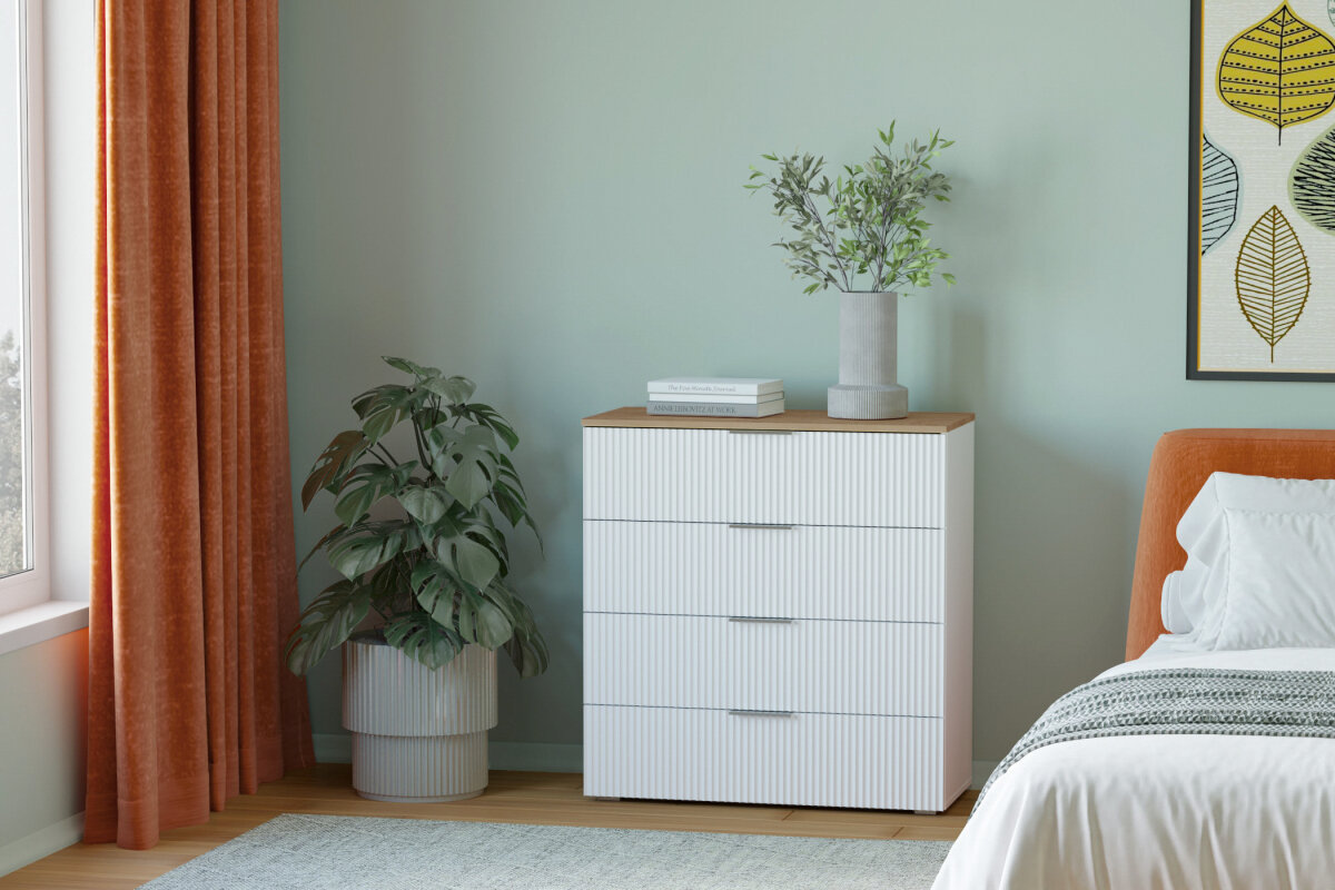 Комод Салерно 4 Лотос для одежды 91*96*42