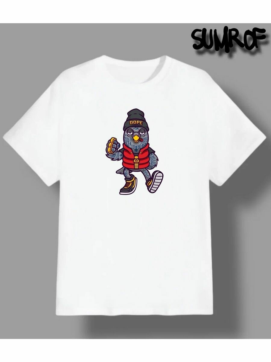 Футболка Zerosell ворона