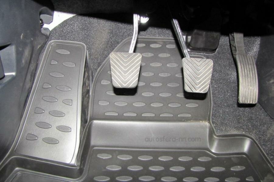 NOVLINE NLC3525210K Комплект резиновых автомобильных ковриков в салон MITSUBISHI ASX 06/2010->, 4 шт. (полиуретан)
