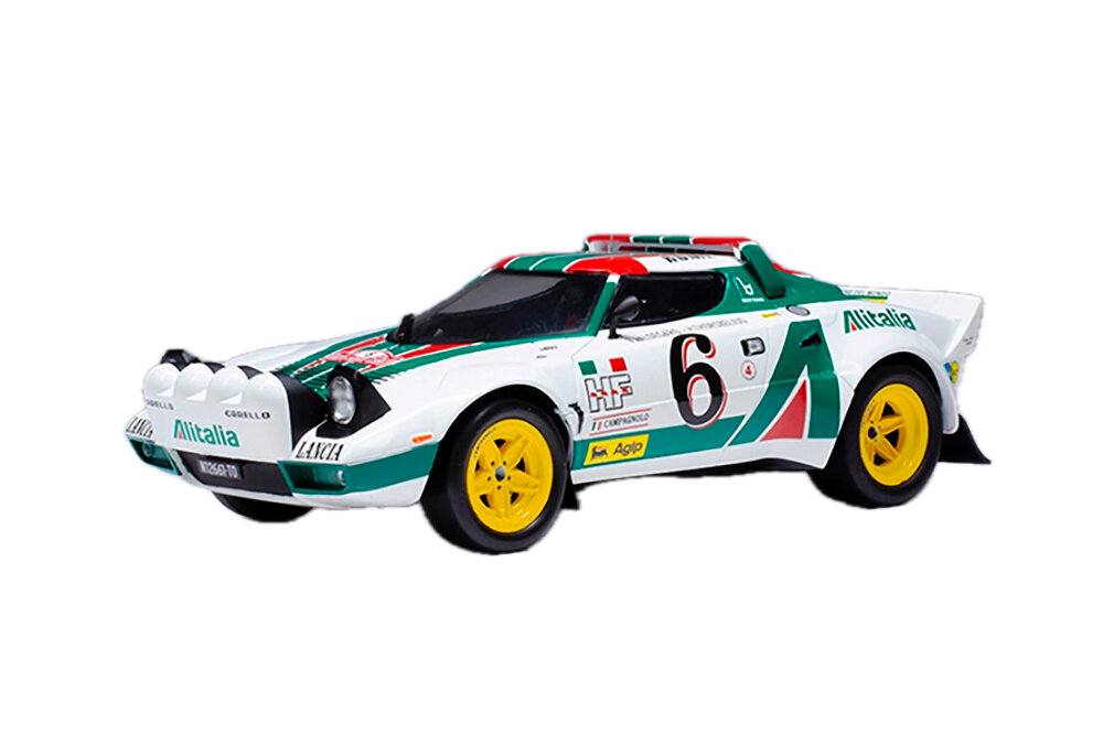 Модель коллекционная IXO Lancia stratos hf #6 "lancia alitalia" waldegard/thorszelius 2 место rally monte carlo 1976