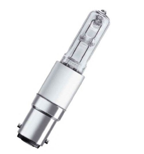 Лампа галогенная JD MINICAN 240В 150 Вт B15d прозрачная Nobile (Германия)