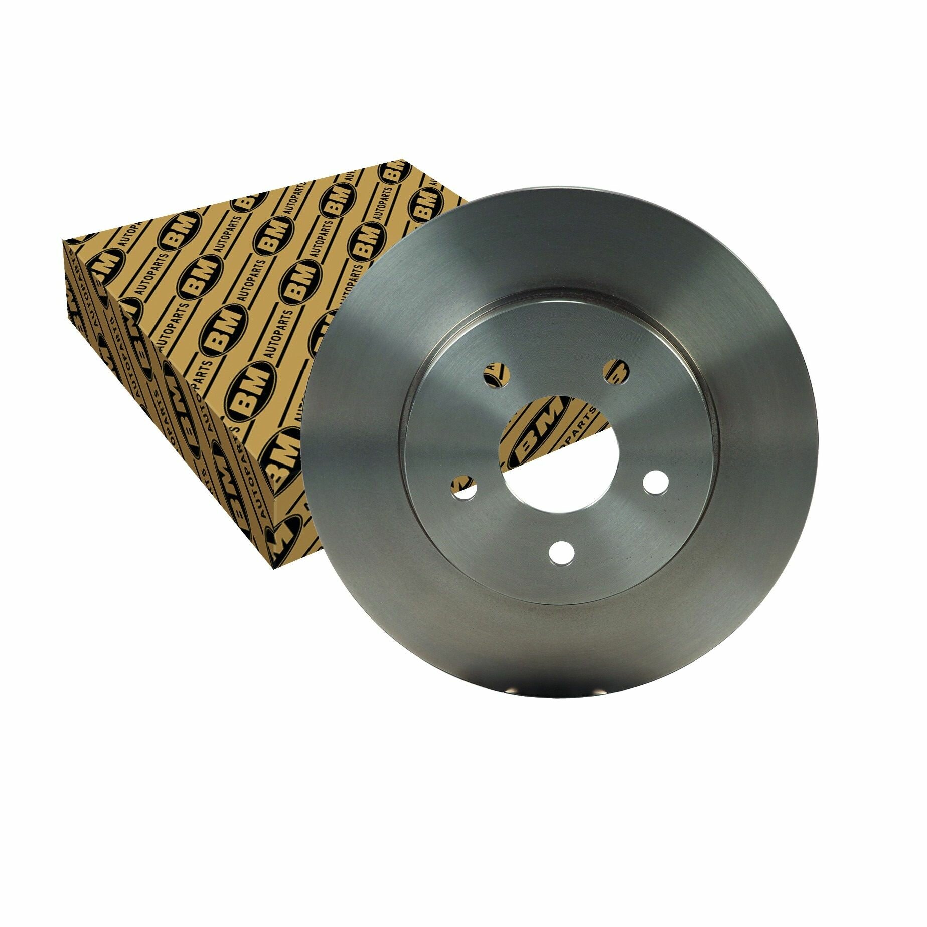Тормозной диск Bm-Motorsport BD5281, задний, для Ford Mondeo, серебристый