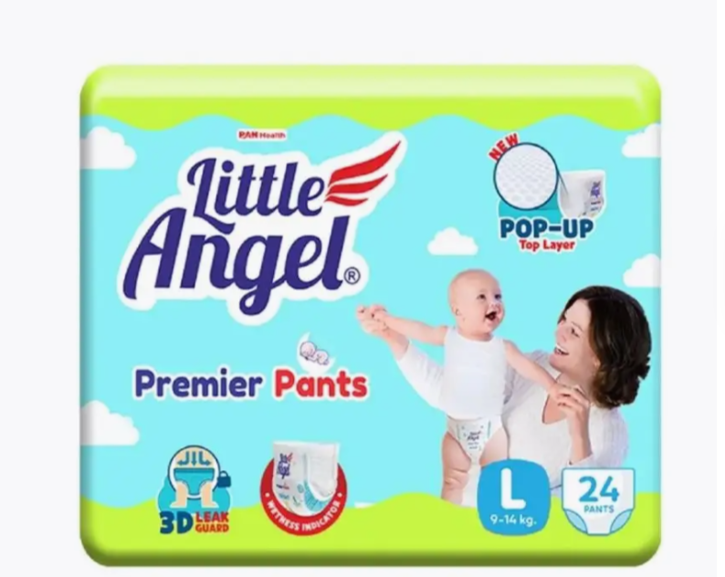 Трусики-подгузники Little Angel Baby Premier Jumbo, размер Large