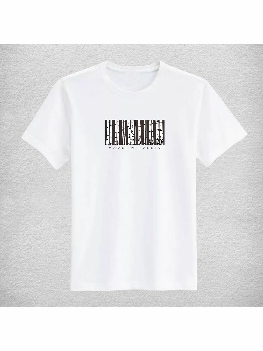 Футболка Россия made in Russia березы