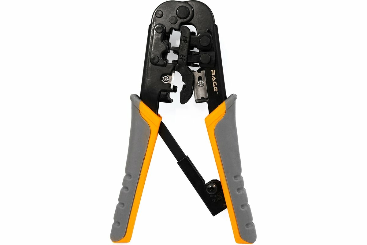 Кримпер для обжима телефонных и компьютерных клемм VIRA by RAGE 312108 - надёжность