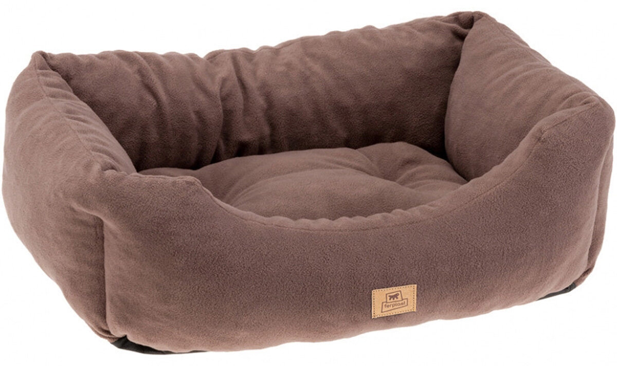 Софа для собак и кошек Ferplast Coccolo Microfleece 50 серая 55 х 45 х 20 см (1 шт)