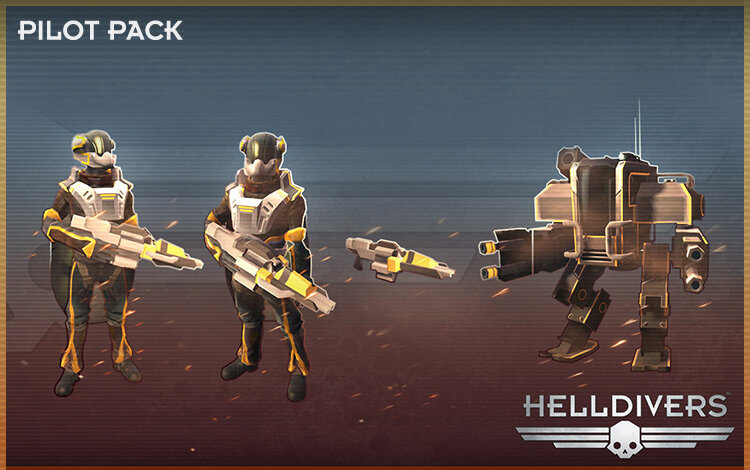 HELLDIVERS Pilot Pack (Steam; PC; Регион активации РФ, СНГ; Русский язык)