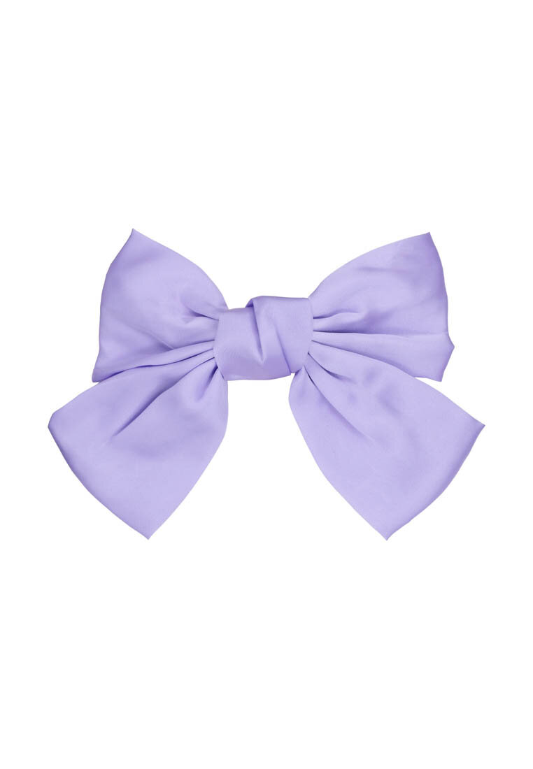 Заколка-автомат для волос Бант, OTOKODESIGN, атлас, фиолетовый, женский, 31-70106