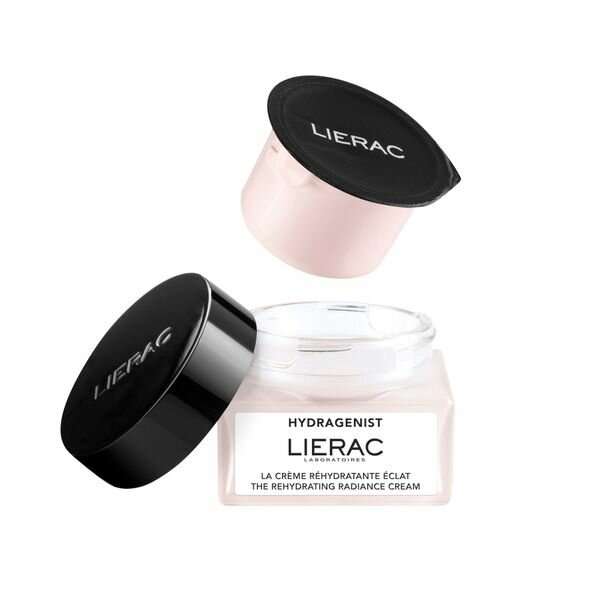 Крем для лица увлажняющий придающий сияние Hydragenist Lierac/Лиерак сменный блок 50мл