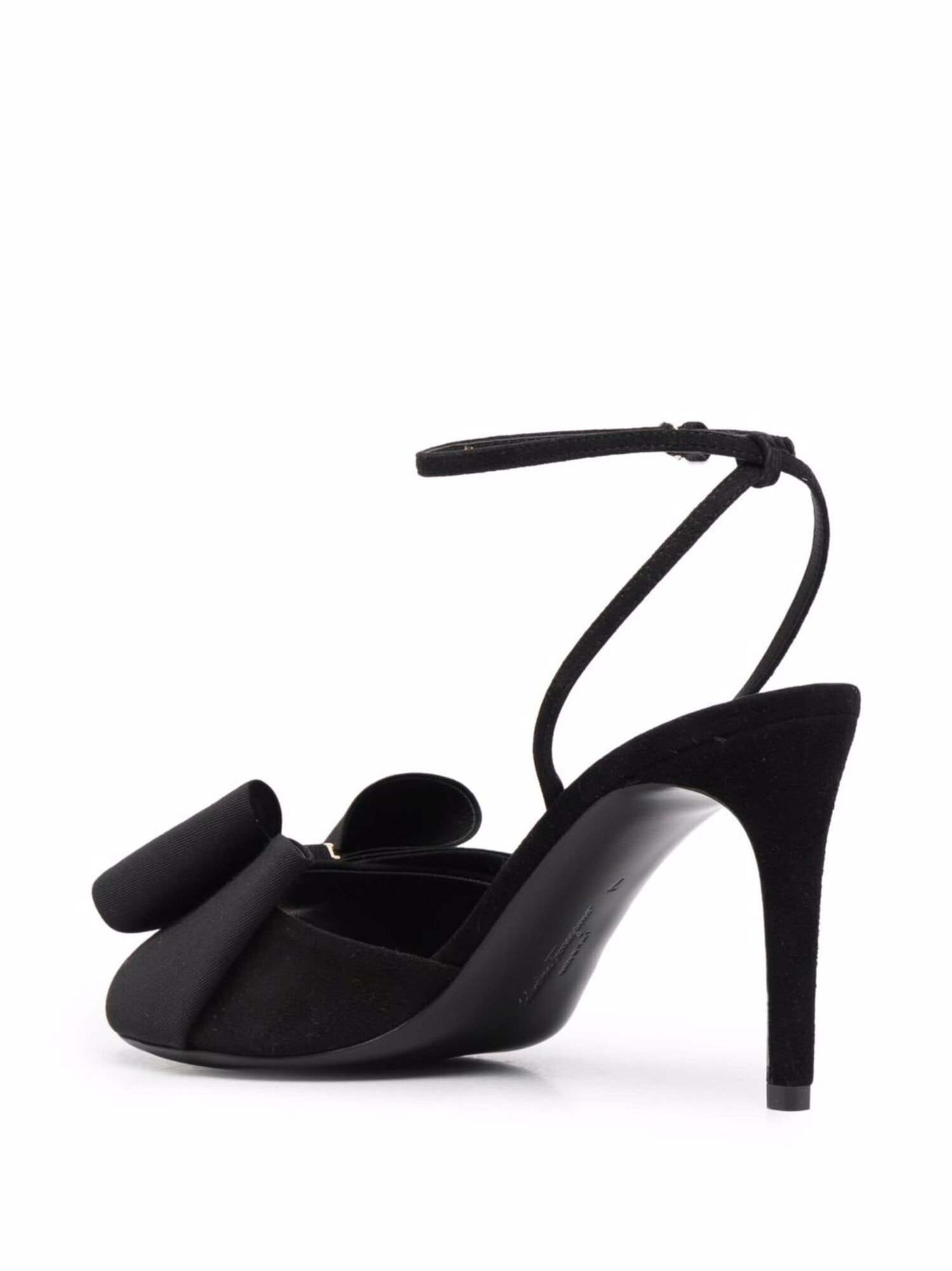 Босоножки Salvatore Ferragamo Vara Bow, размер 8, черный — фото 1