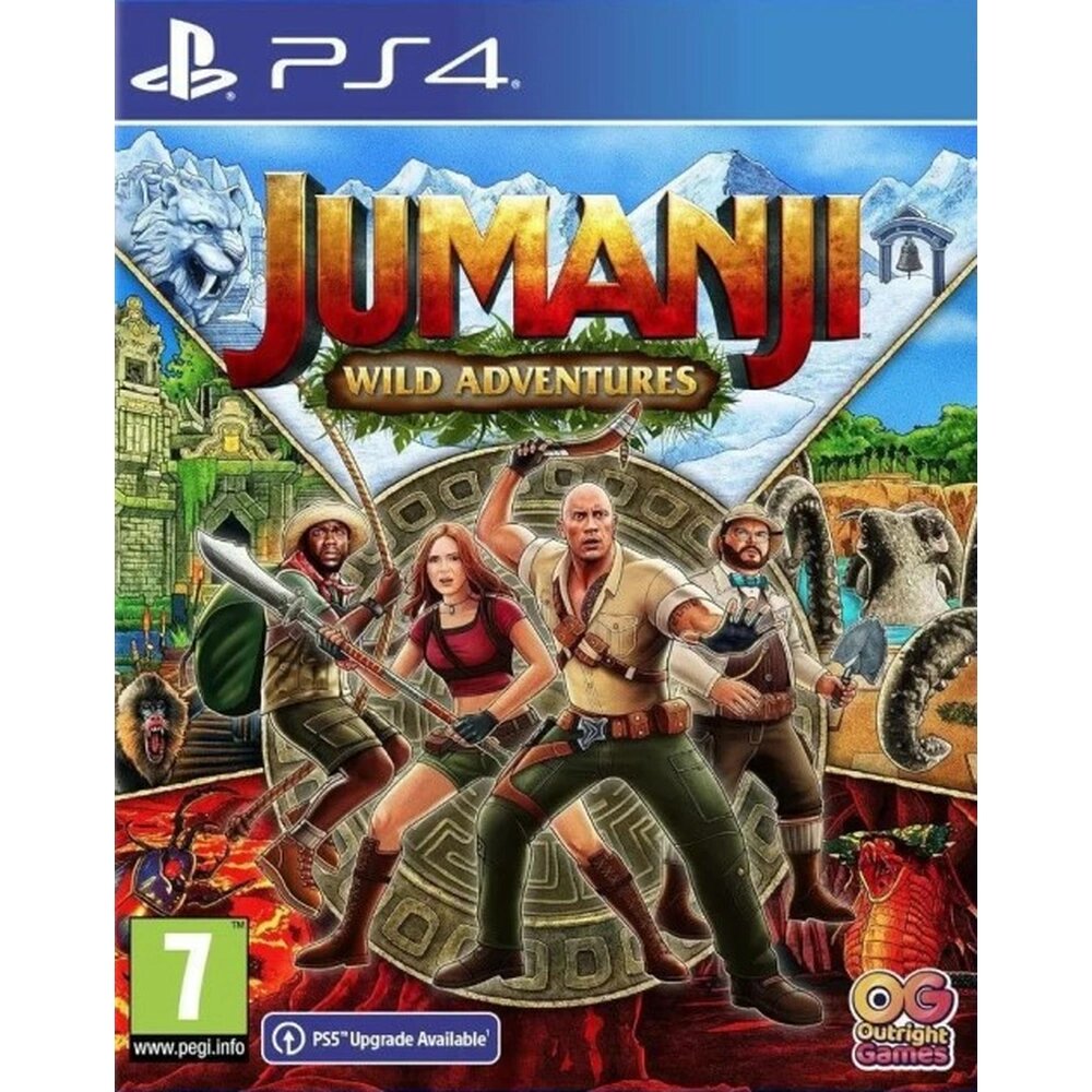 Игра Jumanji: Wild Adventures (PS4) Cradle Games Blu-ray диск 7+