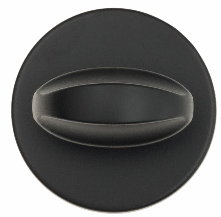 Фиксатор поворотный на круглом основании Fratelli Cattini WC-2 7.7-NM матовый черный