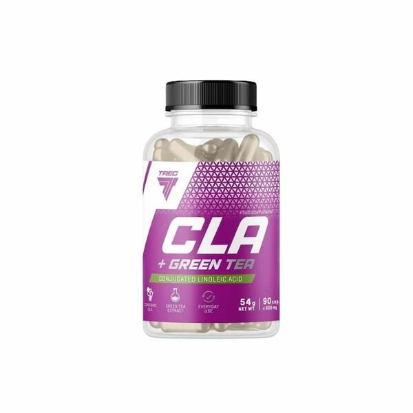 Trec Nutrition CLA + GREEN TEA 90 капсул Снижение веса и метаболическая поддержка