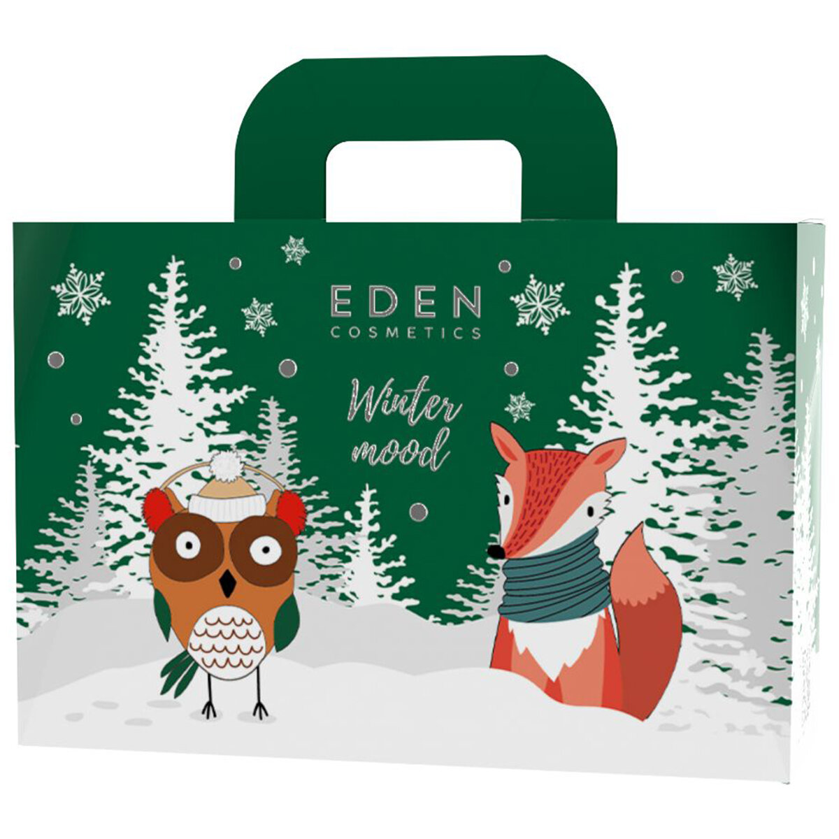 Подарочный набор новогодний EDEN Winter Mood крем для рук 50мл*2шт