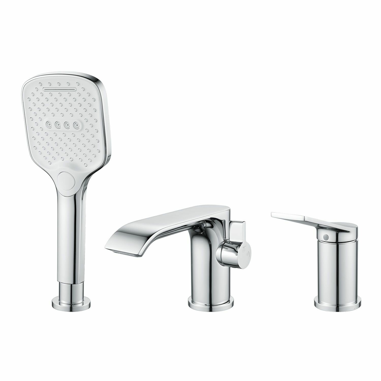 Смеситель для ванны однорычажный Shevanik S4112, Хром