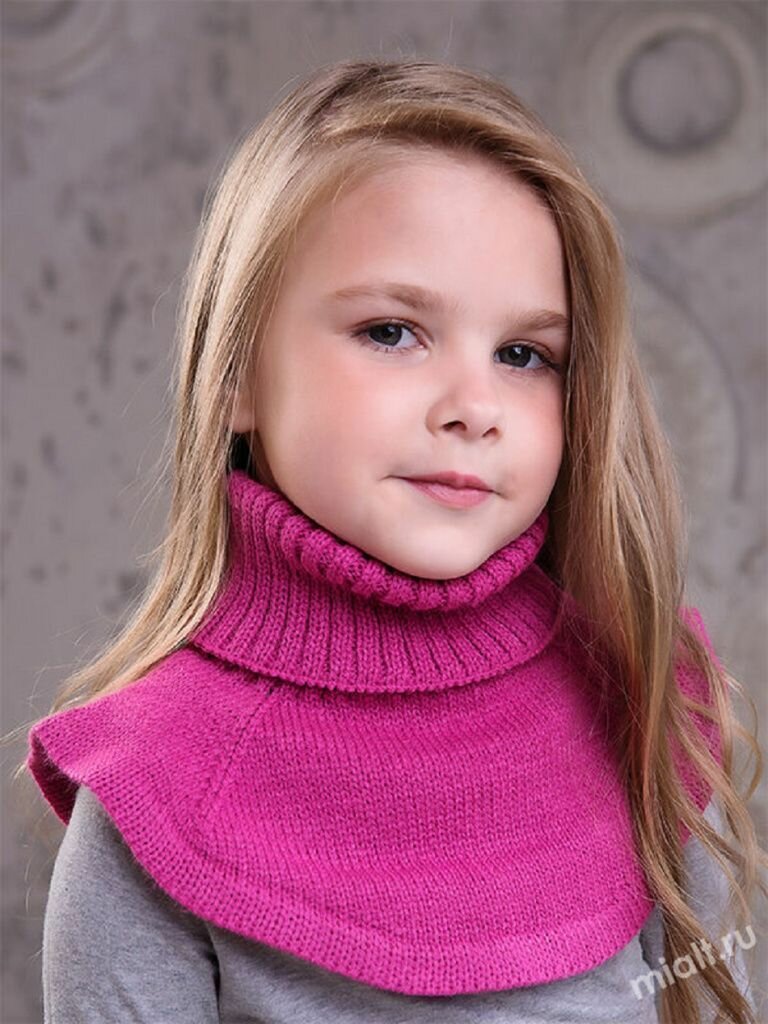 Шарф-манишка mialt для девочек