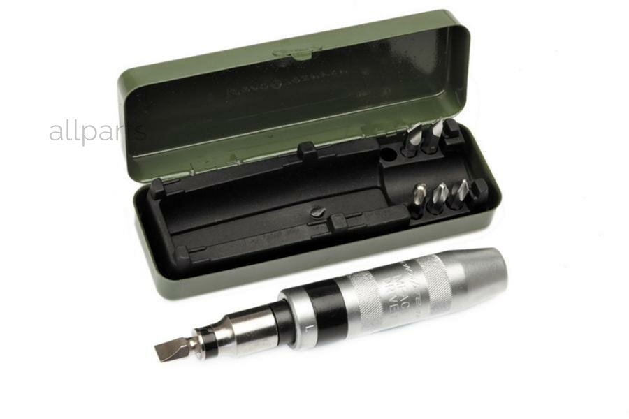 Дело техники 766906 Отвертка ударная с 6 насадками 5/16 (SL8 10 12 PH2 3 4)