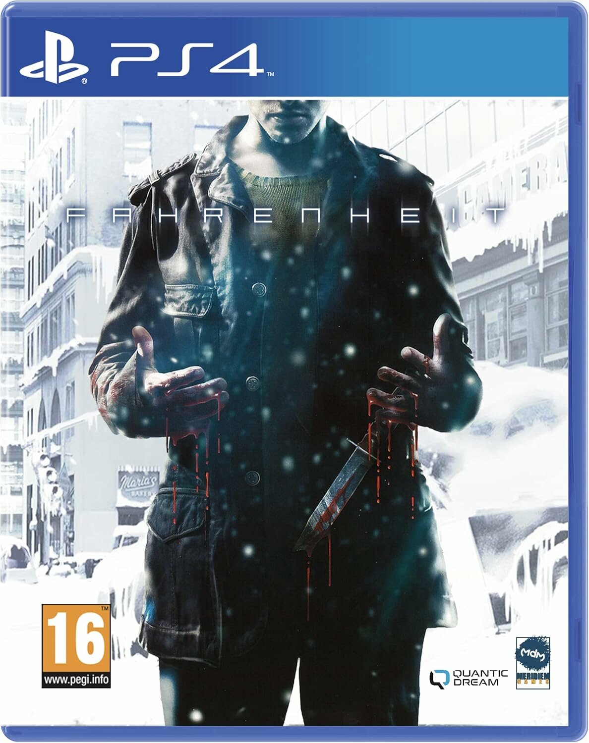Игра Fahrenheit (PlayStation 4, Английская версия)