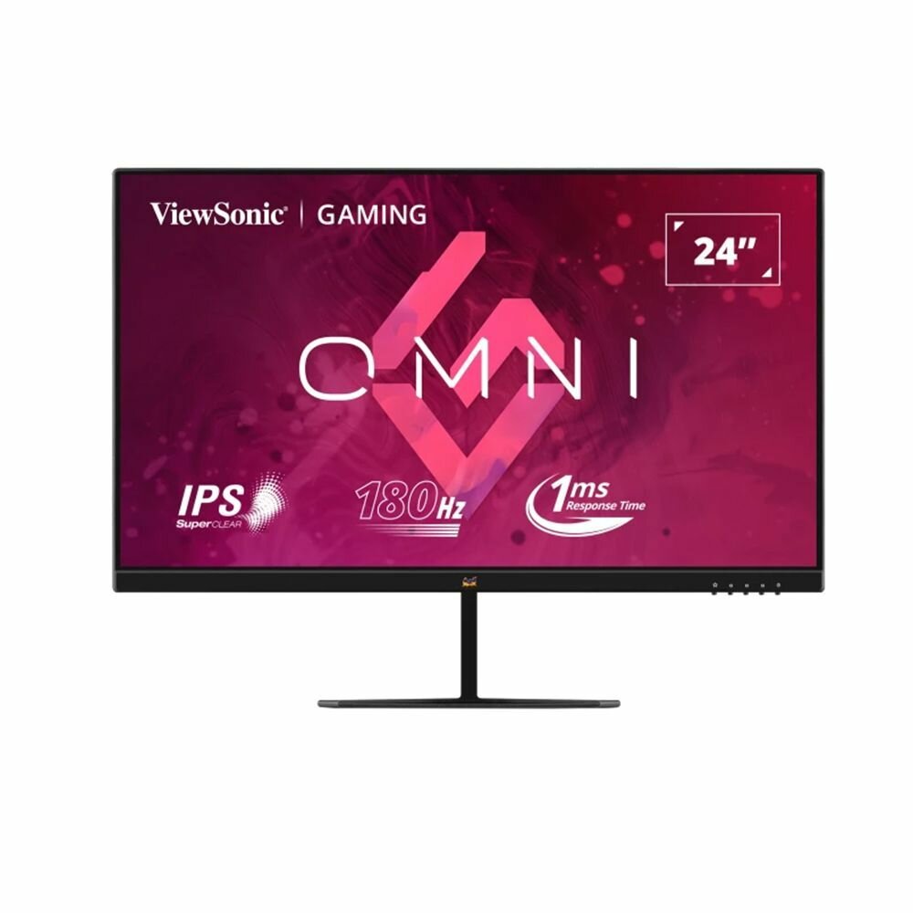 Монитор ViewSonic VX2479-HD-PRO, 23,8", 180 Гц, IPS, FHD, чёрный — фото 1
