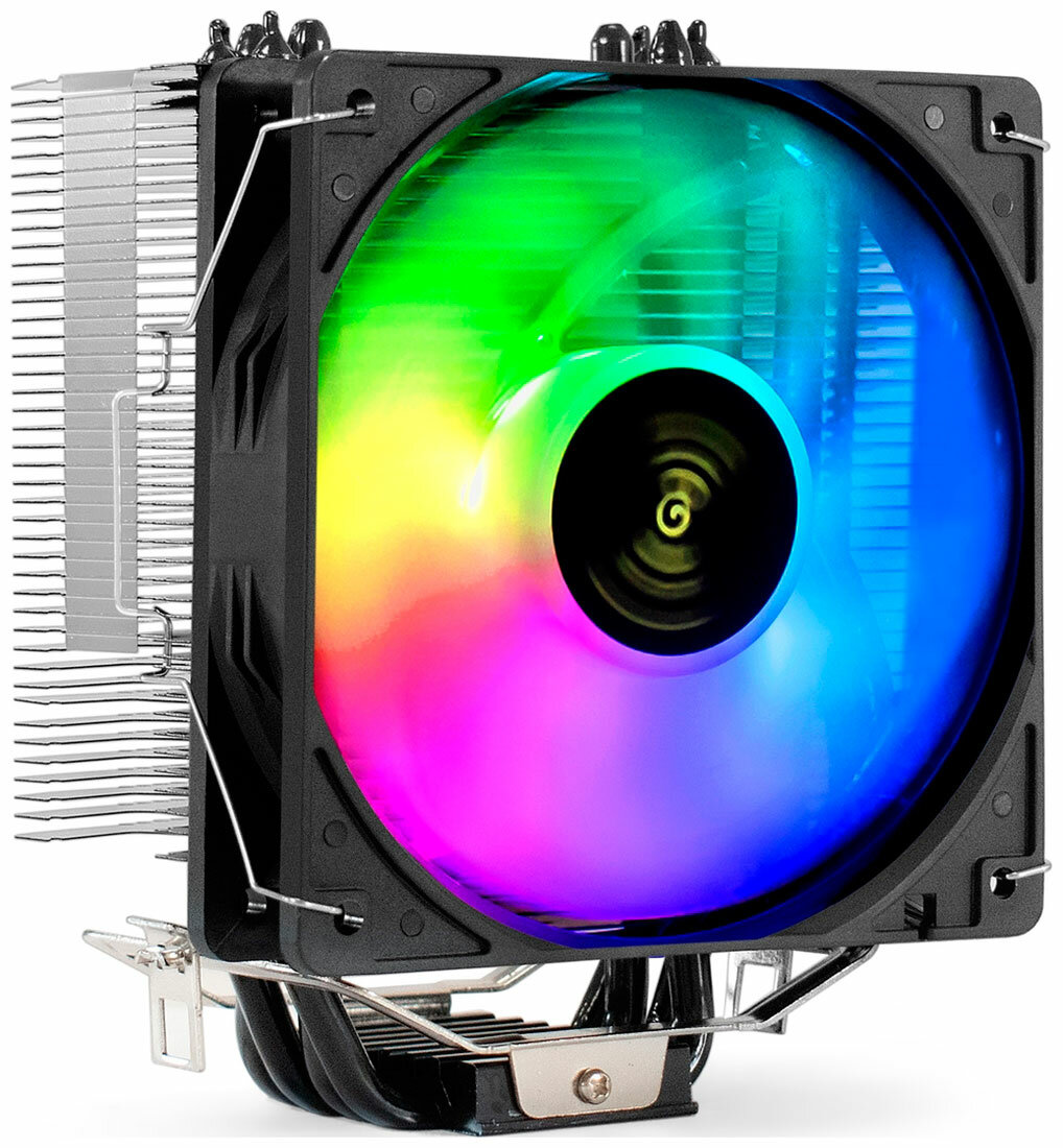 Кулер для процессора ExeGate Dark Magic EE400XL-PWM. ARGB (EX295003RUS)