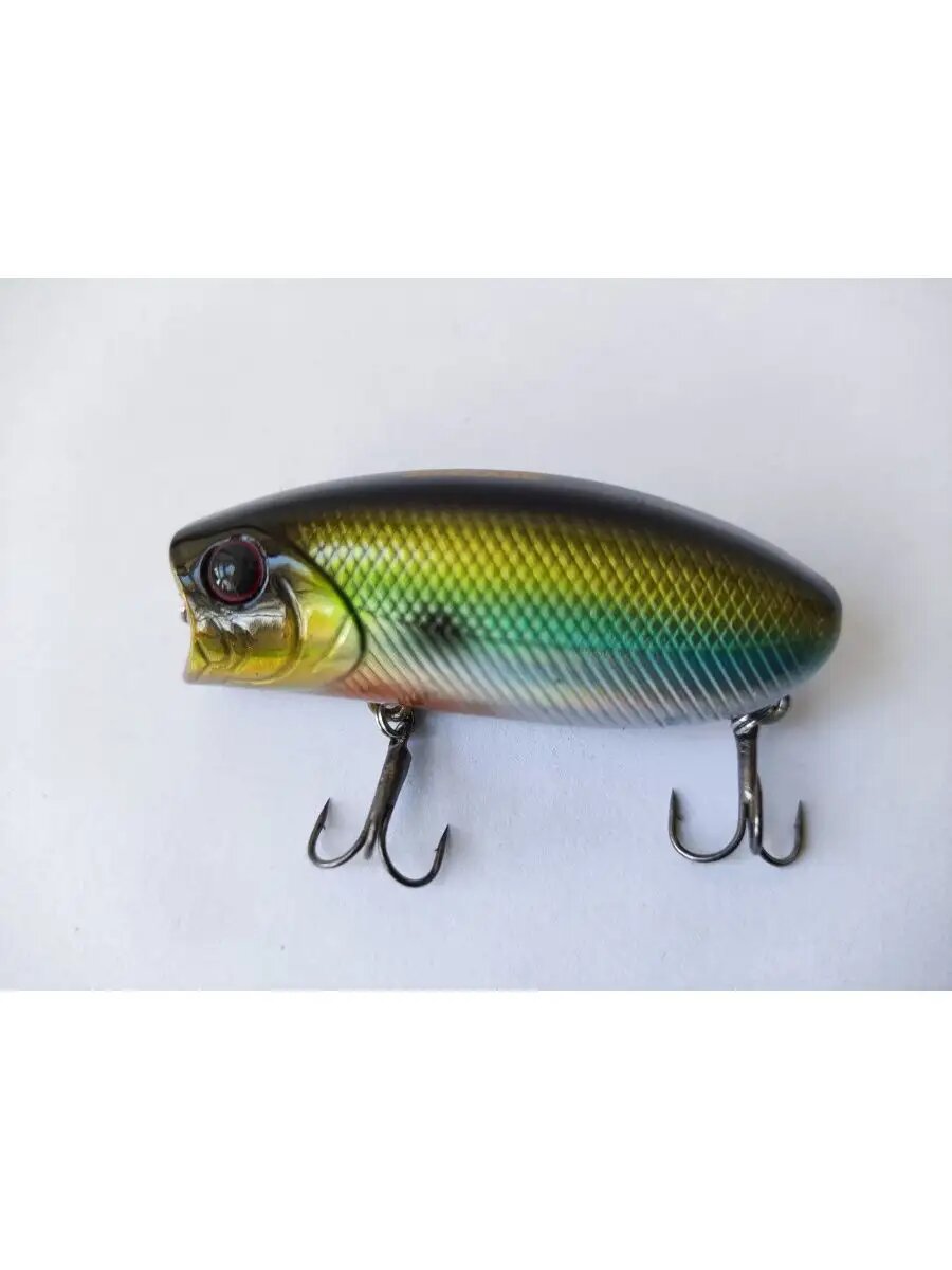 Поппер Sharado MALAS, для ловли щуки и судака, плавающий, 57мм, 11г