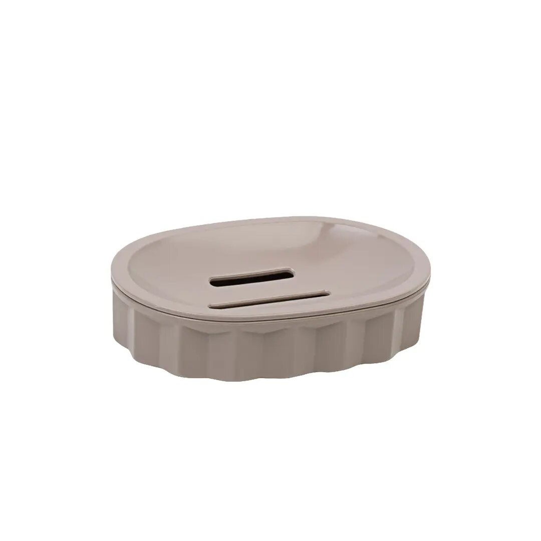 Мыльница Fixsen Diamond Beige FX-462-4 пластик цвет бежевый