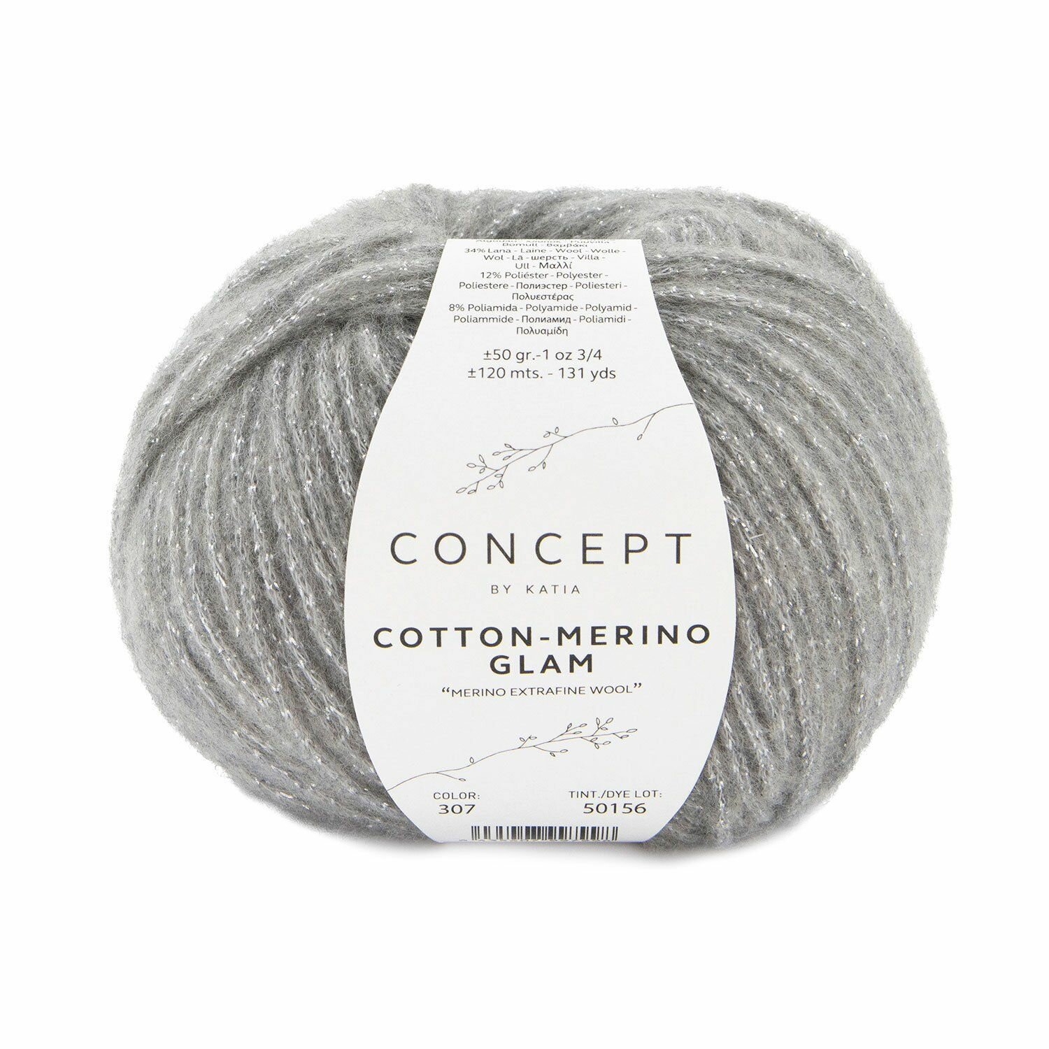 Пряжа Cotton-Merino Glam Concept by Katia