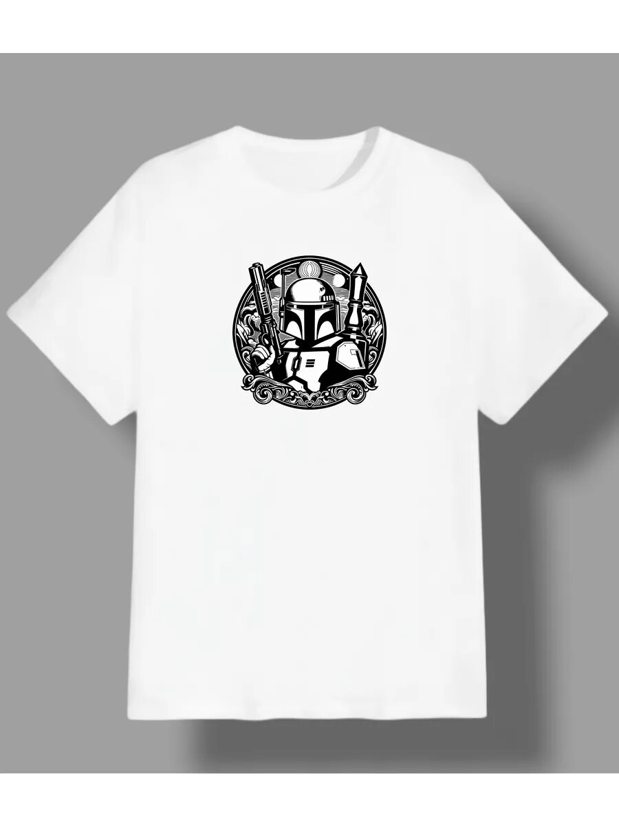 Футболка звёздные войны боба фетт